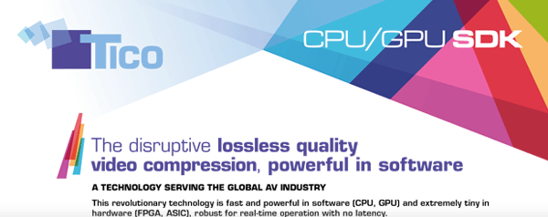 intoPIX - Flyers & Datasheets